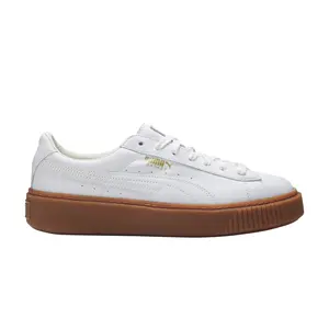 PUMA Basket Platform Sneakers - White