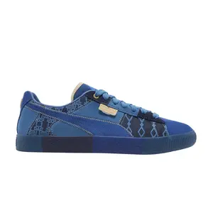 PUMA Dapper Dan X Clyde Vintage Sneakers - Blue