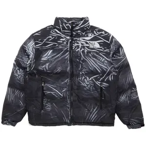 Supreme X The North Face Printed Nuptse Jacket - Black