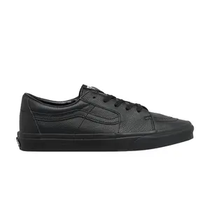 VANS Sk8-low Leather Sneakers - Black