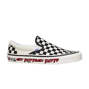 VANS Fast Times X Classic Slip-on 98 Dx 'anaheim Factory - Cream