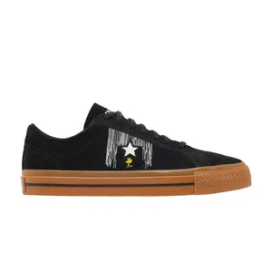 CONVERSE Peanuts X One Star Low Sneakers - Black