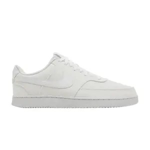 Nike Court Vision Low Canvas Next Nature Sneakers - White
