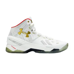 Under Armour Curry 2 "all Star" High Top Sneakers - White