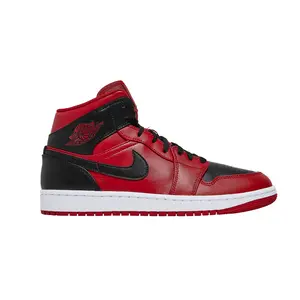 JORDAN 1 Mid Sneakers - Red