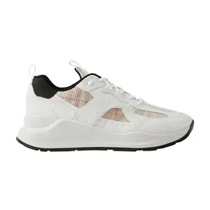Burberry Lace Up Sneakers For Men