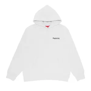Supreme Worldwide Hooded Sweatshirt - Grey