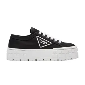 Prada 50mm Logo Flatform Sneakers For Women