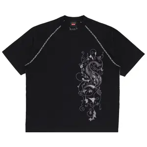 Supreme X Coogi Raglan Short-sleeve Top - Black
