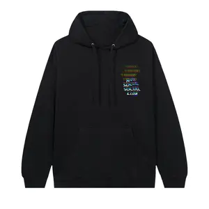 ANTI SOCIAL SOCIAL CLUB Channel 747 Hoodie - Black