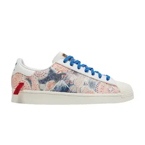 Adidas Atmos X Three Tides Tattoo X Superstar ‘mt. Fuji - White