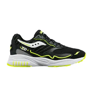 Saucony 3d Grid Hurricane Athletic Sneakers - Black