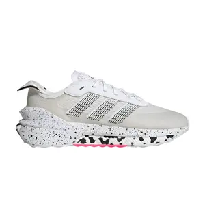Adidas Avryn Lucid Pink Speckled Sneakers - White