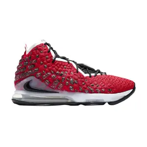 Nike Lebron 17 Ep 'air Max Uptempo' Sneakers - Red