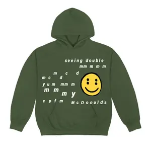 CACTUS PLANT FLEA MARKET X Mcdonald's Seeing Double Hoodie - Green