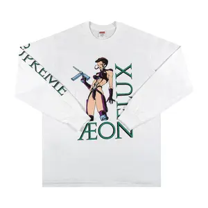 Supreme Aeon Flux Long-sleeve Tee - White