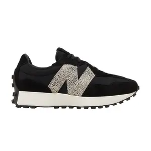 NEW BALANCE 327 Leopard Sneakers - Black