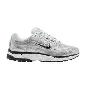Nike P-6000 Metallic Sneakers - Silver