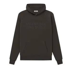 Fear Of God Fleece Pullover Hoodie - Black