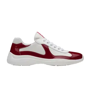 Men's Red White Sneakers