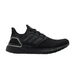Adidas Ultraboost 20 'all Blacks' Sneakers - Black