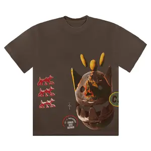 CACTUS JACK BY TRAVIS SCOTT Never Backward Tee - Brown