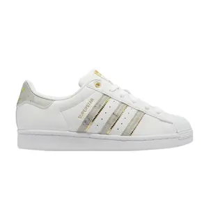 Adidas Superstar Metallic Sneakers - White