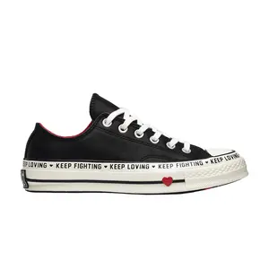 CONVERSE Chuck 70 Low 'love Graphic' Sneaker - Black