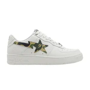 A BATHING APE Bapesta Abc Camo Green 2022 - White