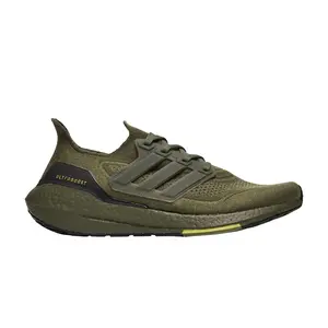 Adidas Ultraboost 21 Athletic Sneakers - Green
