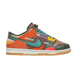 Nike Dunk Low Scrap Sneakers - Multi-color