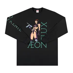 Supreme Aeon Flux Long-sleeve Tee - Black