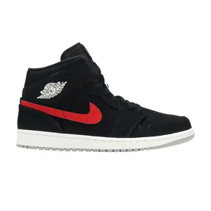JORDAN 1 Mid - Black