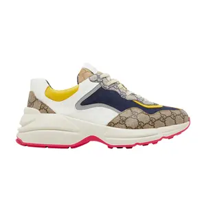 Gucci Gg Rhyton Sneakers - Brown