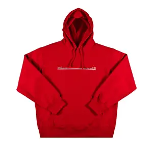 Supreme Shop Hooded Sweatshirt - Red