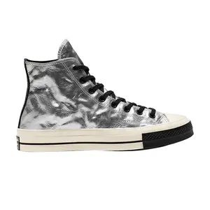 Converse Silver Tone Sneakers For Men