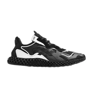 Adidas End. X Evo 4d 'dark Matter' Sneakers - Black