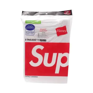 Supreme X Hanes Tagless Tees - White