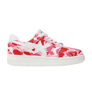 A BATHING APE Bapesta Low 'abc Camo - Pink