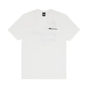 StÜssy Go Live Stoopid Large Tee - White