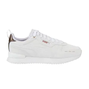 PUMA R78 Raw Metallics Sneakers - White