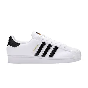 Adidas Lego X Superstar 'base Plates' Sneakers - White