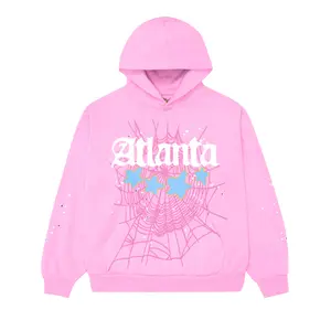 SP5DER Atlanta Graphic Hoodie - Pink