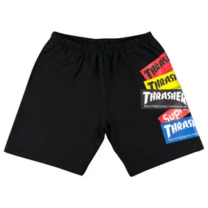 Supreme X Thrasher Multi Logo Sweatshort - Black