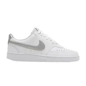 Nike Court Vision Low Metallic Sneakers - White