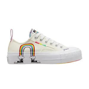 CONVERSE Chuck Taylor All Star Lift Platform Low Sneakers - Cream