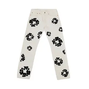 LEVI'S X Denim Tears The Cotton Wreath Inverted Jean - White