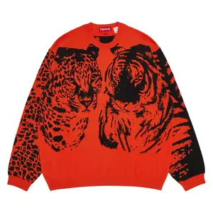 Supreme Big Cats Jacquard Top