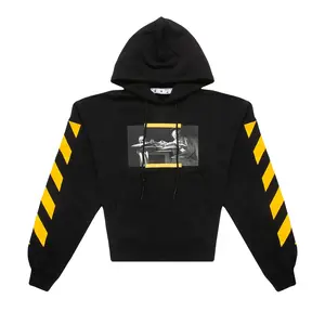 Off-White Caravaggio Painting Over Hoodie - Black