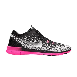 Nike Free 5.0 Tr Fit 5 Print Sneakers - Black